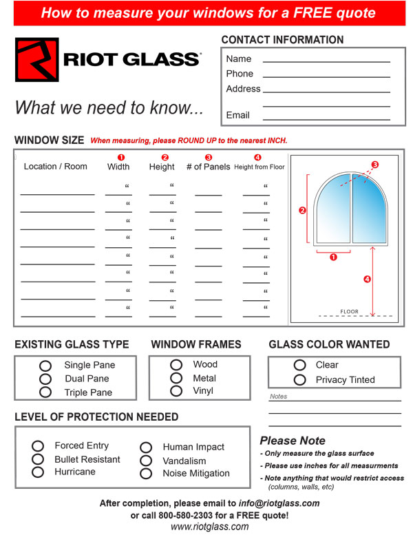 How To Understand a Hurricane Window Impact Rating Scale - Riot Glass