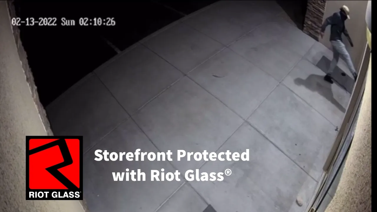 Riot Glass Saves Storefront
