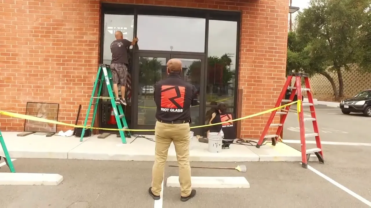 Riot Glass Security Glass Installation